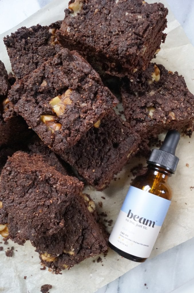 Beam CBD Beet Beauty Brownies | Jennifer Hanway
